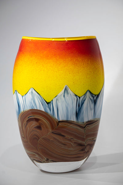 Original Artwork by Ryan Bavin 'SUMMIT VASE #191101-1' for sale at ...